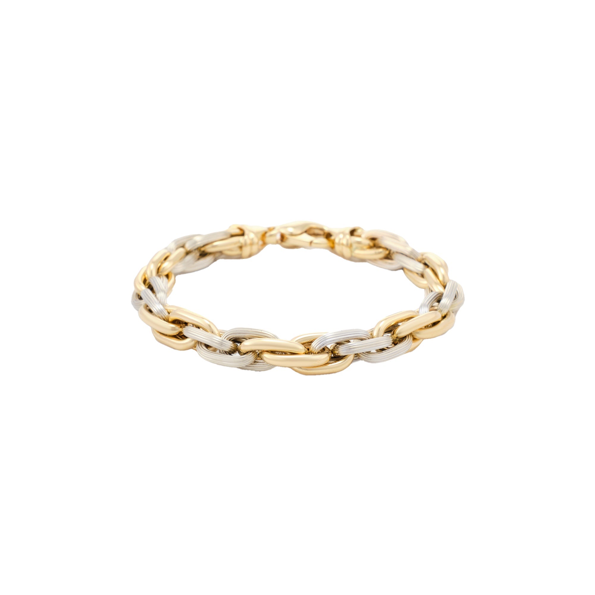 Vintage French Bicolor Bracelet – Bakhache Jewellery Australia